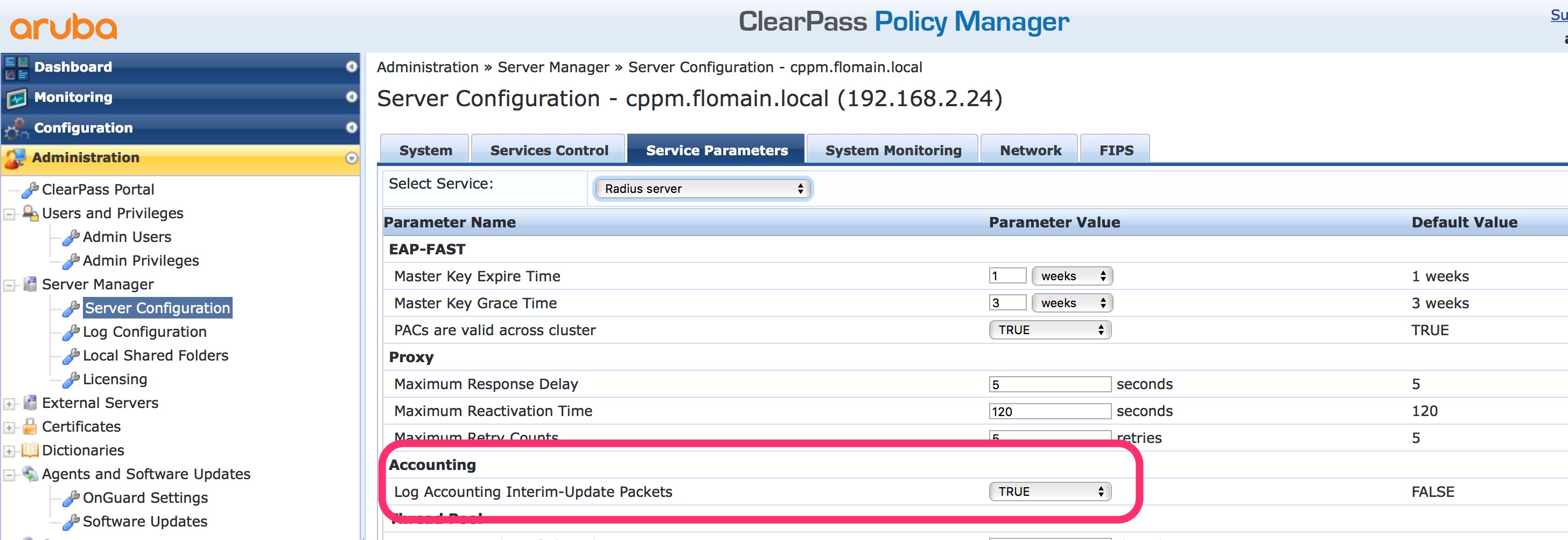 MAC Authentication With Username Using ClearPass Flomain Networking
