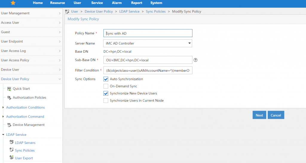 Howto Imc Tacacs And Active Directory Sync Flomain Networking