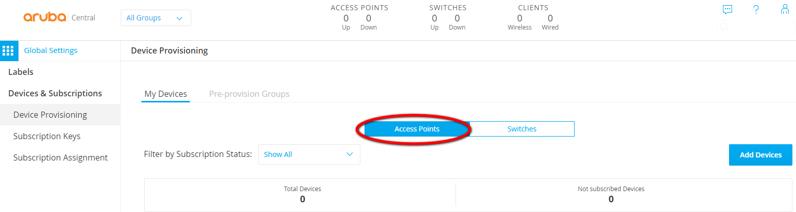 How Aruba Central Provisioning Works - Flomain Networking