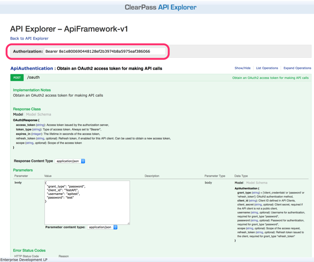 How To Use The Clearpass Restapi Flomain Networking