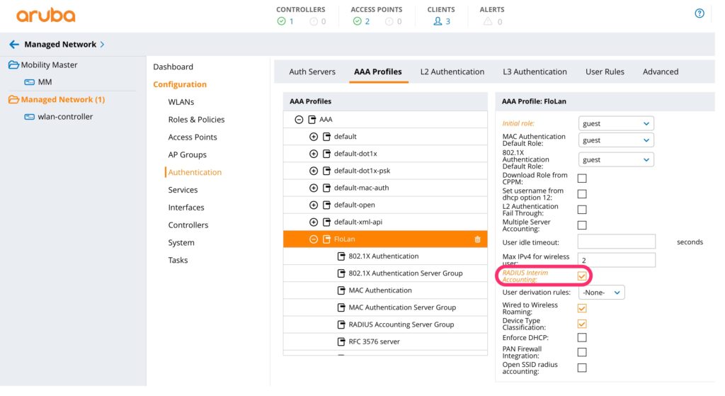 Mac Authentication With Username Using Clearpass Flomain Networking