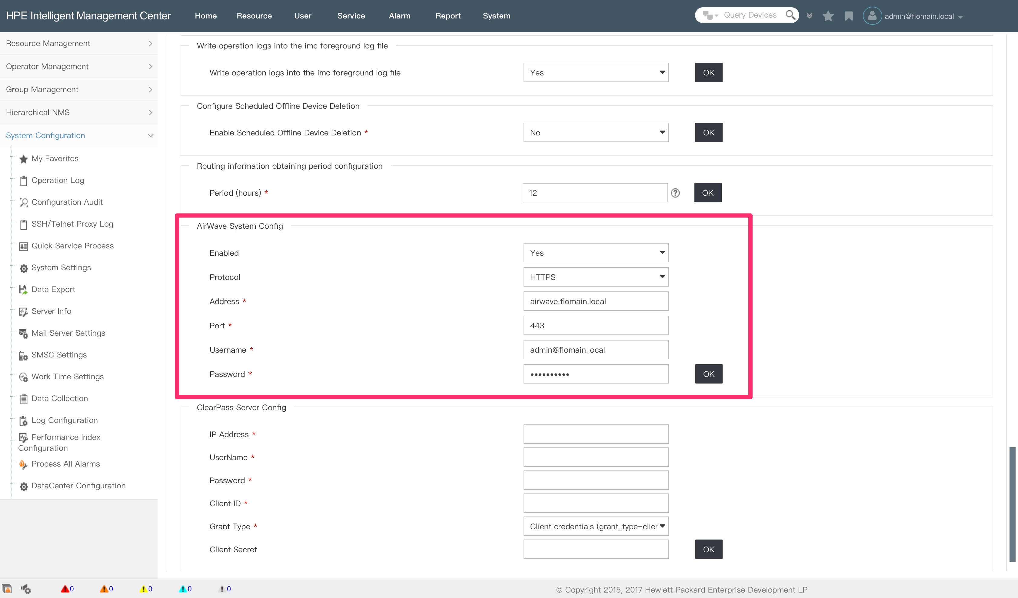 HowTo Sync AirWave AP’s to iMC - Flomain Networking