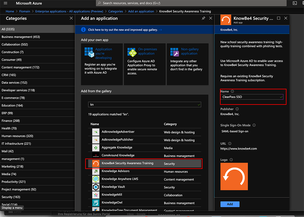 Clearpass Sso With Azure Ad Flomain Networking