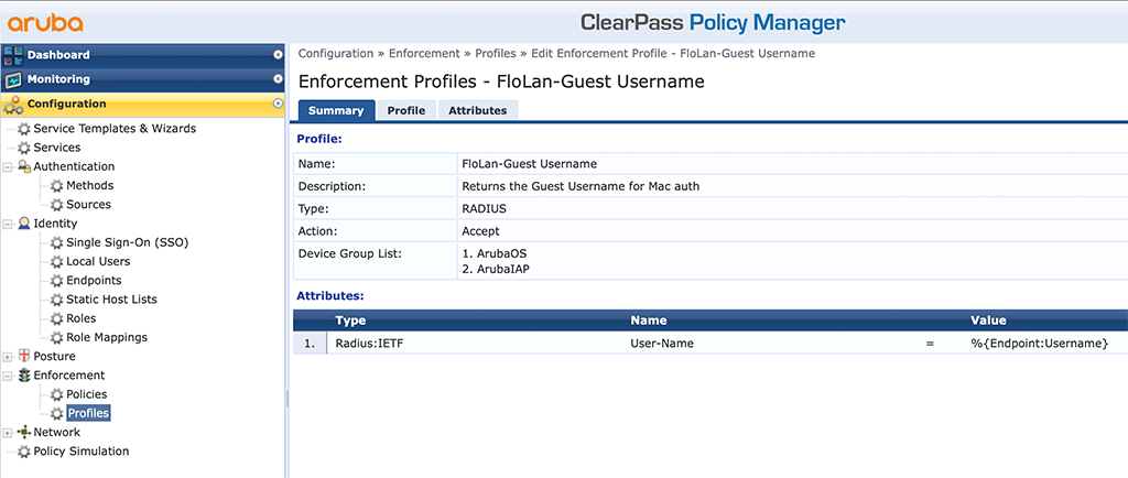 ClearPass Sponsored Guest Login - Flomain Networking