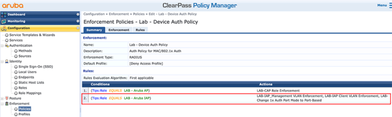 Aruba AP Authentication - Flomain Networking